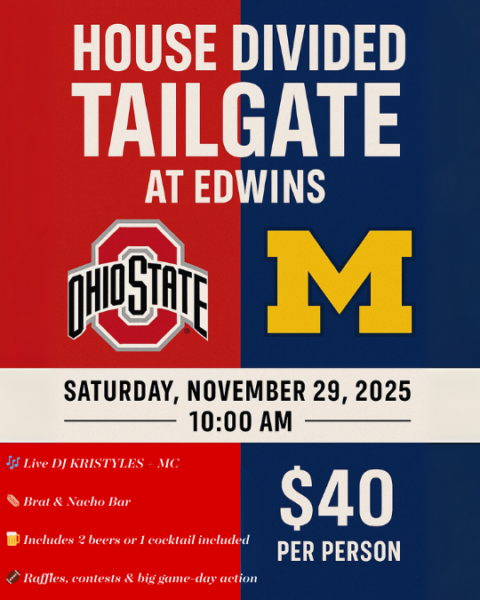 House Divided Tailgate at EDWINS - OSU Side | Edwins Leadership ...